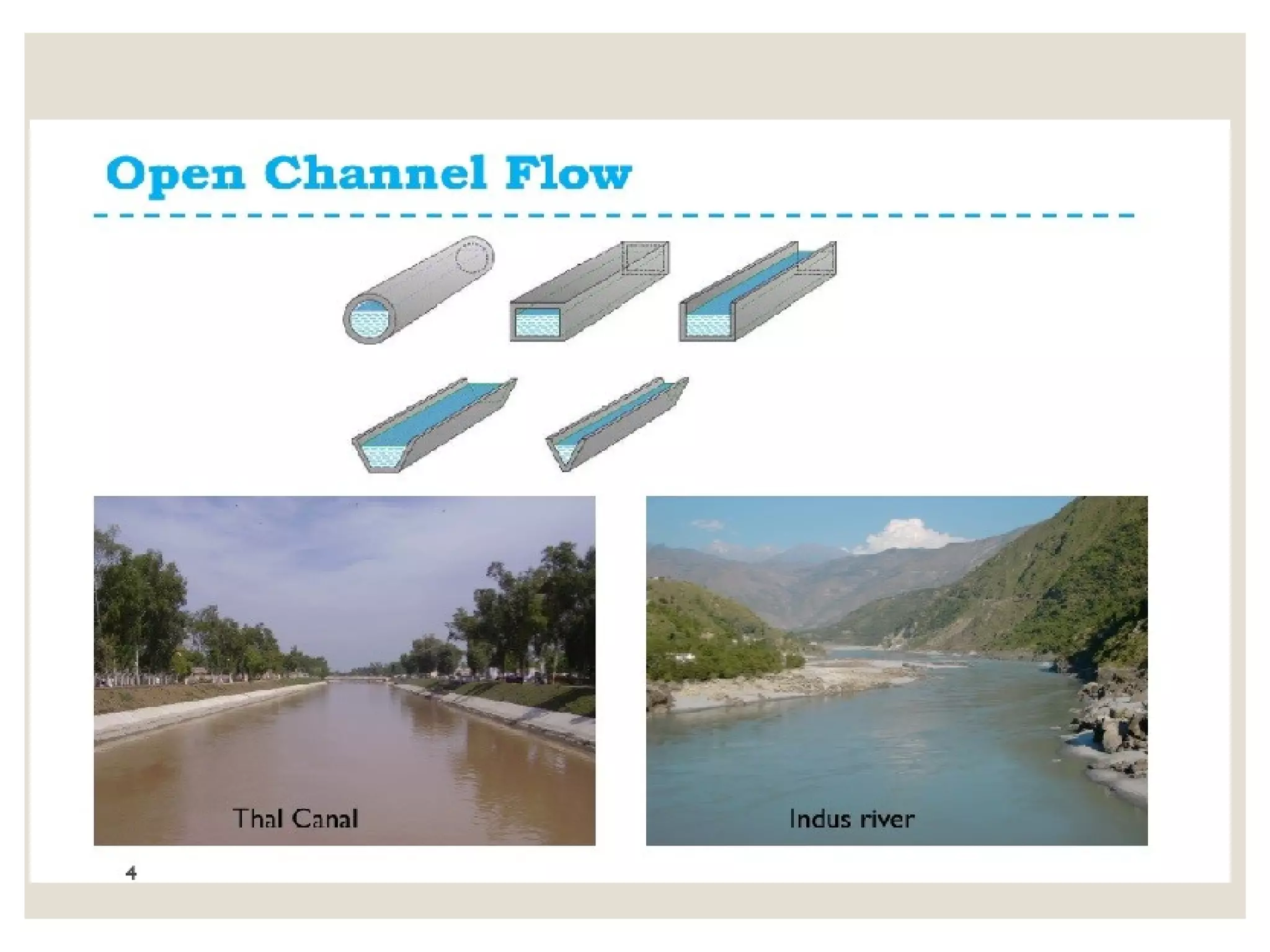 Types of flow in open channel | PPT