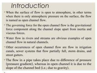 Types of flow in open channel | PPT