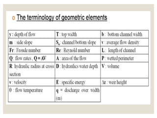 Types of flow in open channel | PPT