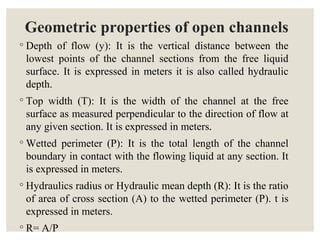 Types of flow in open channel | PPT