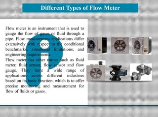 types of flowmeter.pdf | Physics | Science
