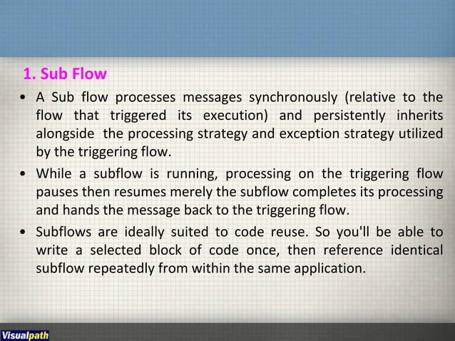 Types of flows in mulesoft | PPT