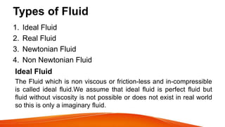 Types of fluid | PPTX