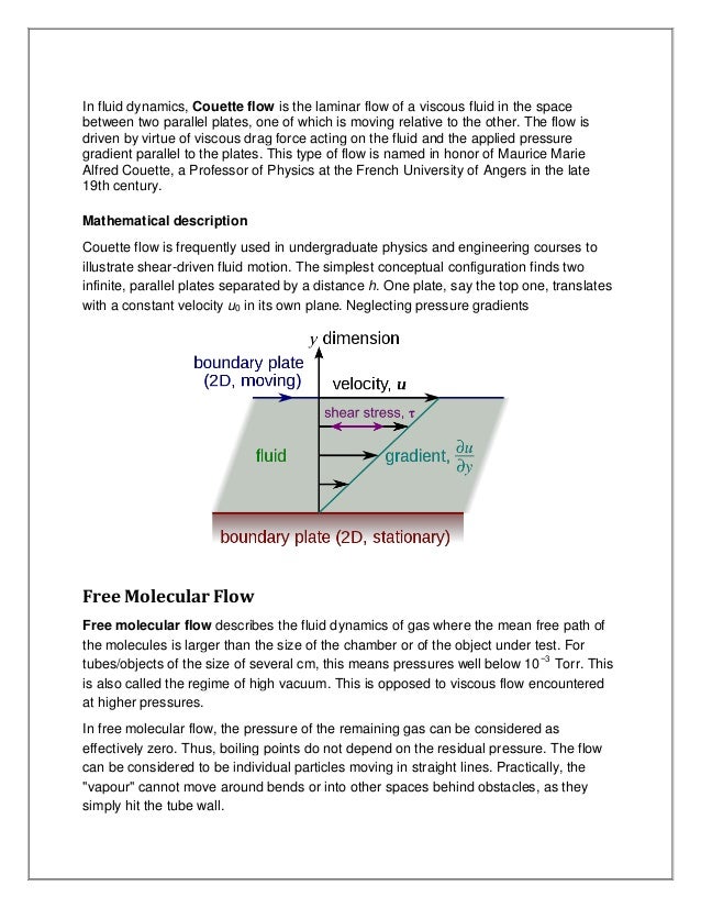 Types of fluid flow
