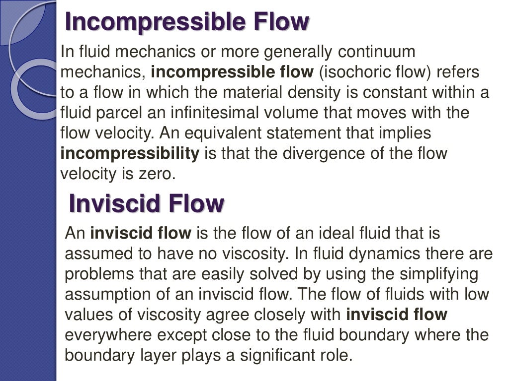 Types of fluid flow best ppt