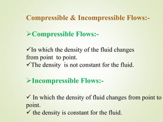 Types of fluid flow | PPTX