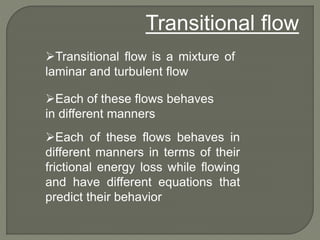 Types of fluid flow | PPTX