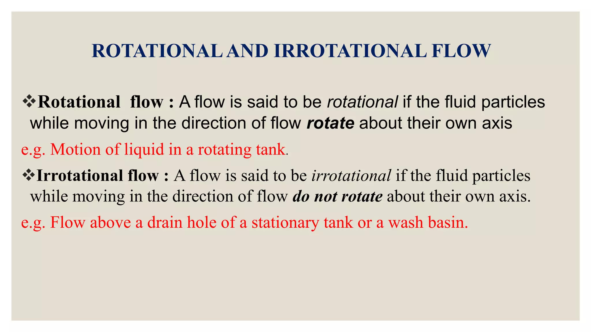 Types of fluid flows | PPTX