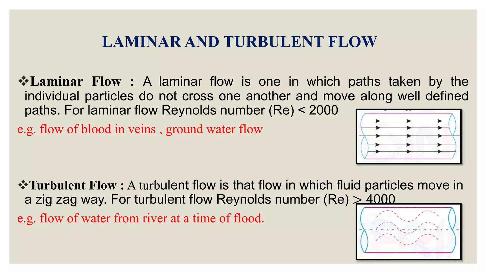 Types of fluid flows | PPTX