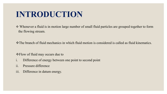 Types of fluid flows | PPTX | Physics | Science