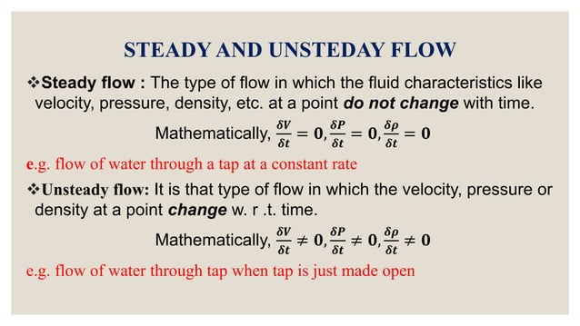 Types of fluid flows | PPTX | Physics | Science
