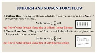 Types of fluid flows | PPTX