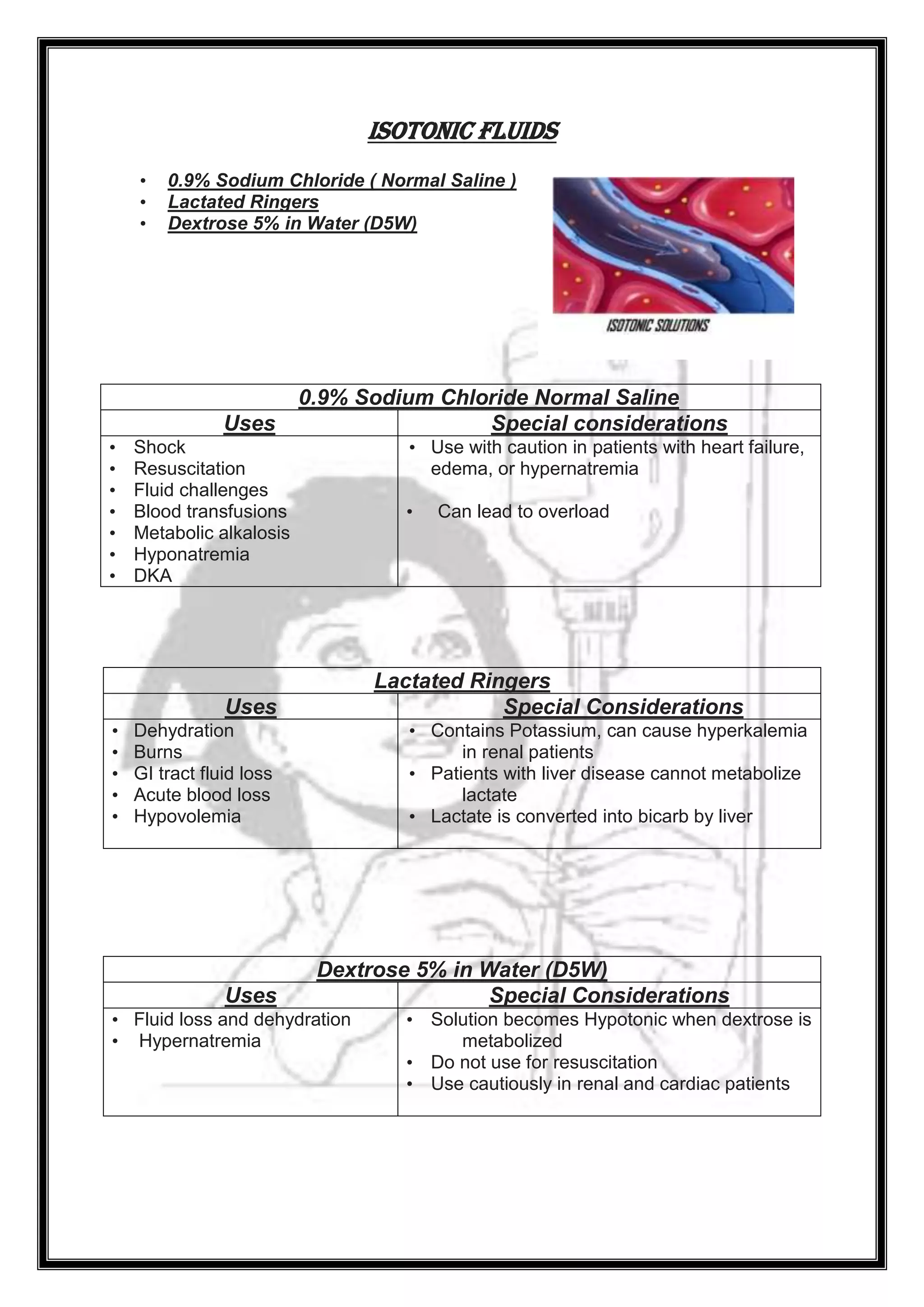 intravenous fluids | PDF