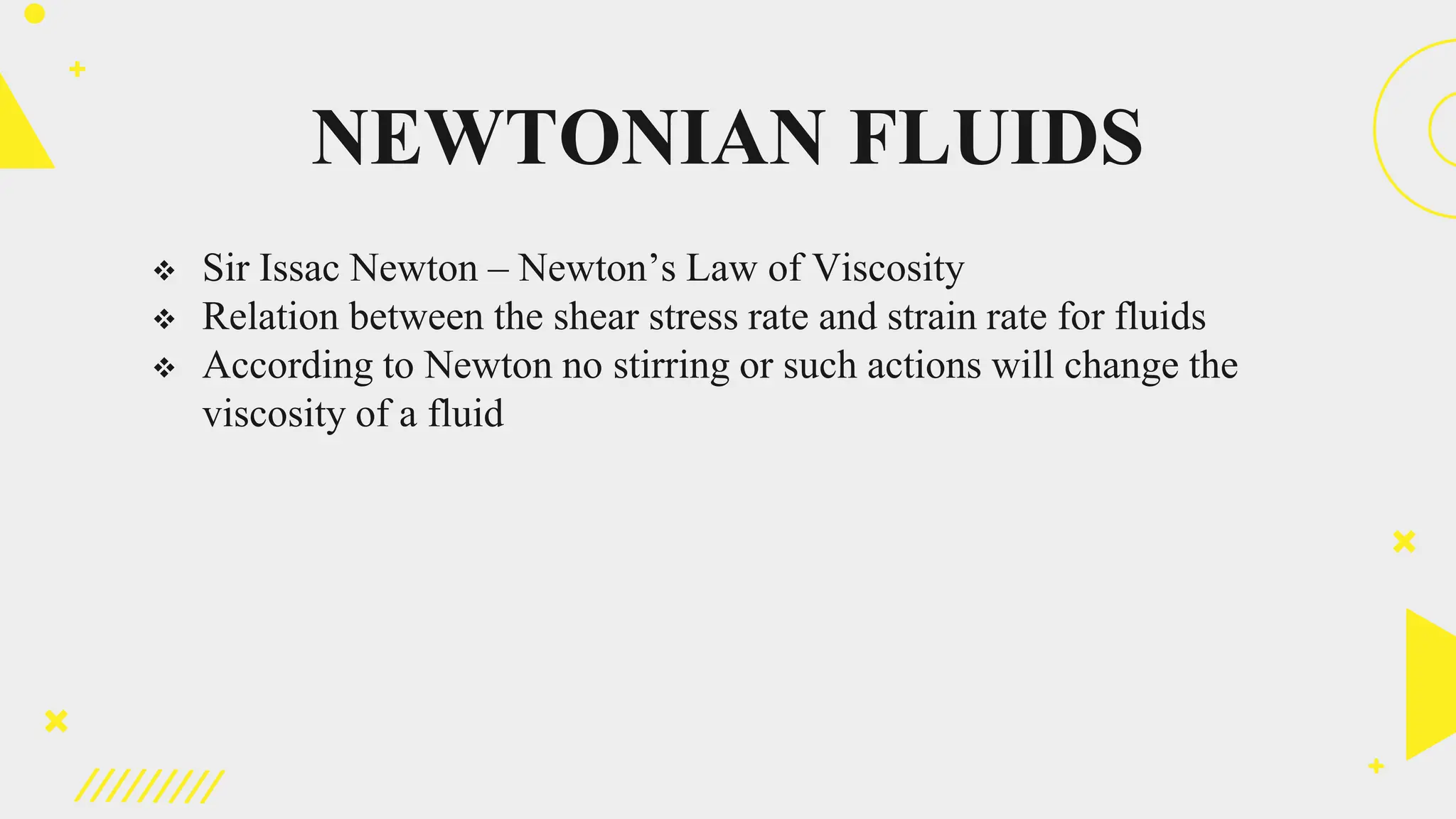 Types of Fluids - Newtonian and Non Newtonian Fluids in Continuous ...