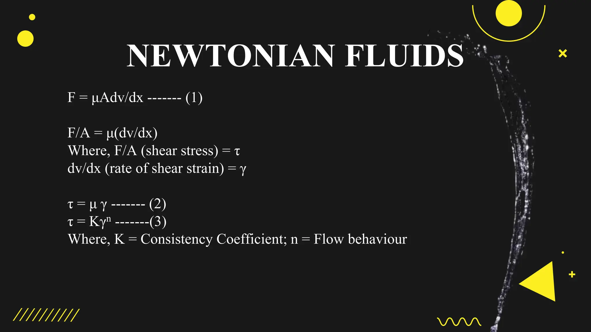 Types of Fluids - Newtonian and Non Newtonian Fluids in Continuous ...