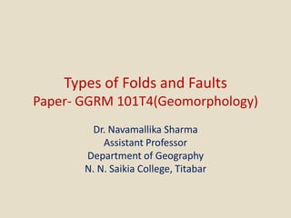 Types_of_Folds_and_Faults In Geology pdf | PDF | Geology | Science
