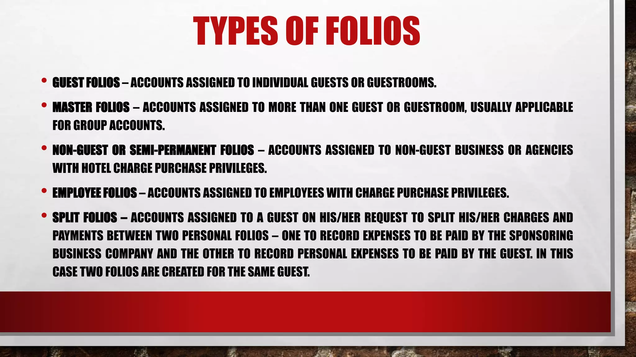 Types of folio & voucher | PPTX
