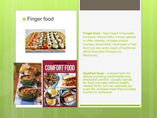 Types of food | PPTX