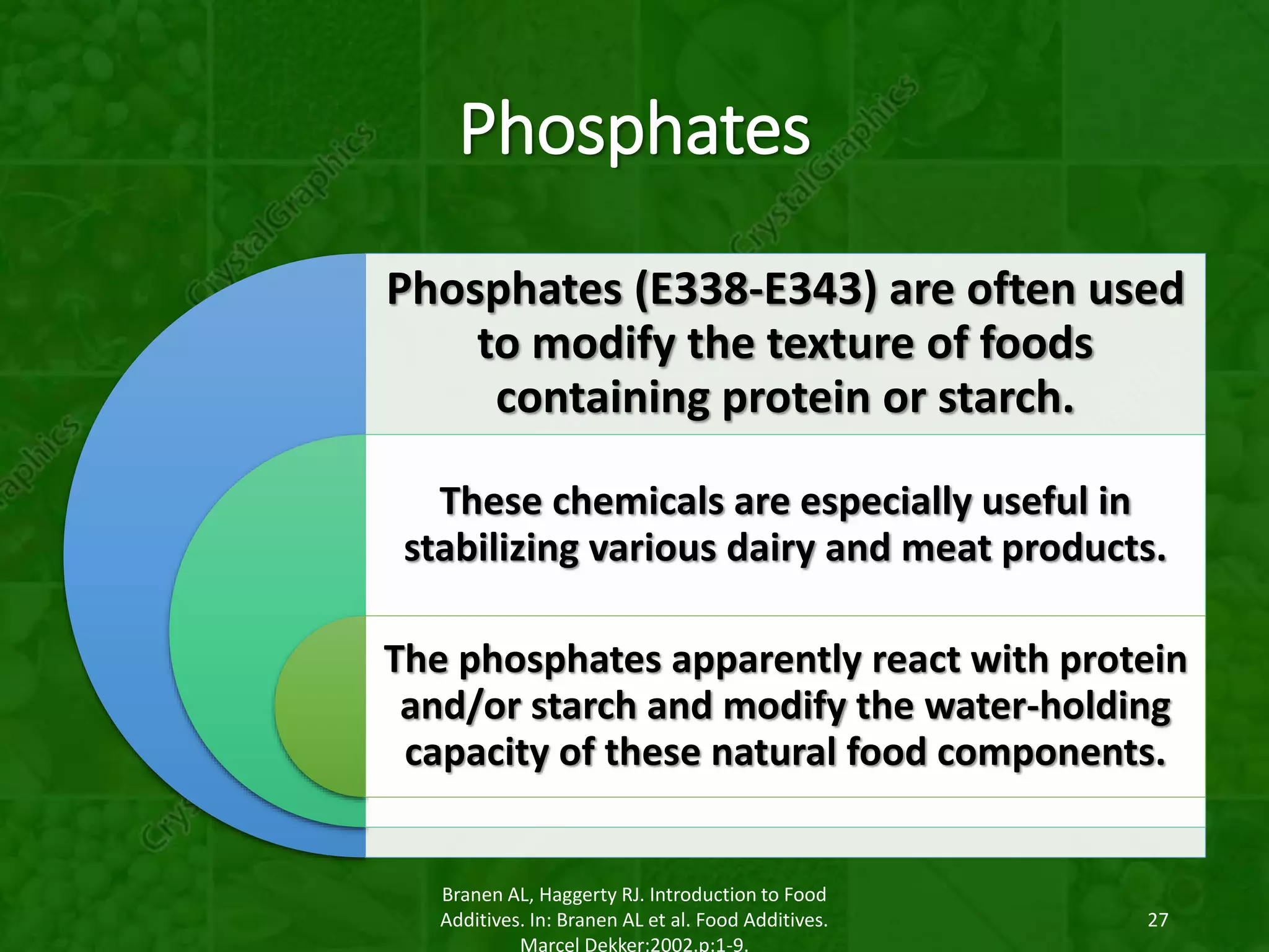 Types of food additives | PPSX