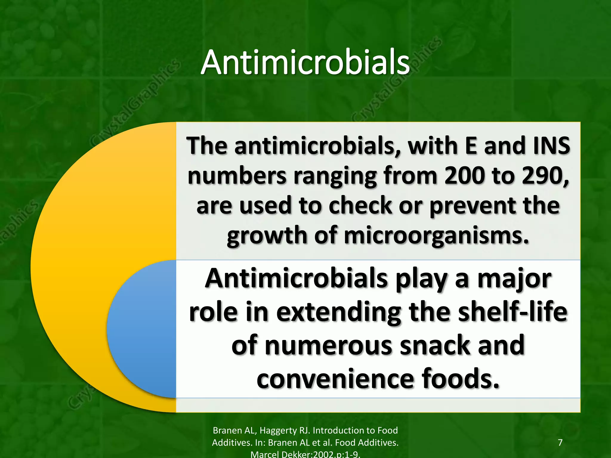 Types of food additives | PPSX