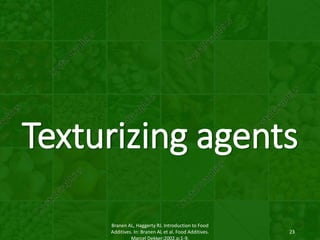 Types of food additives | PPSX