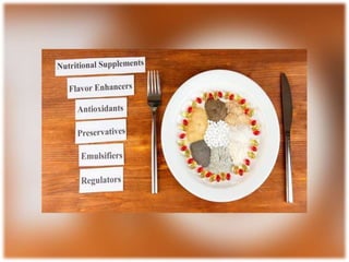 Types of food additives | PPTX