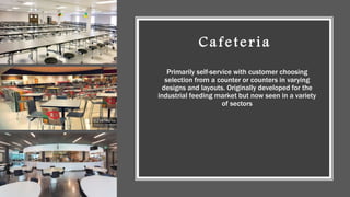Types of food and beverage operations | PPTX