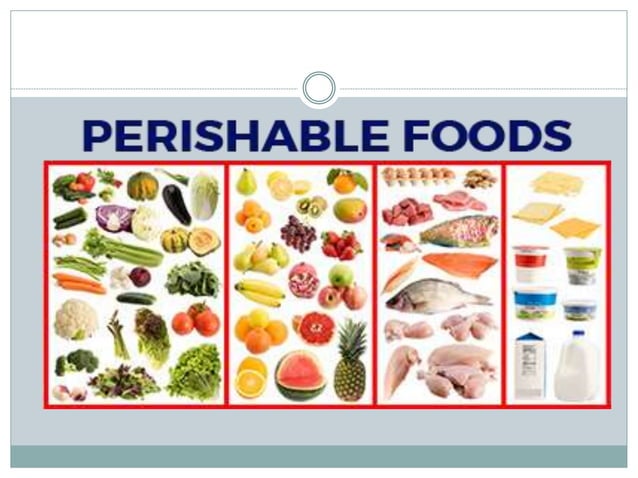 Types of food based on its perishability | PPT
