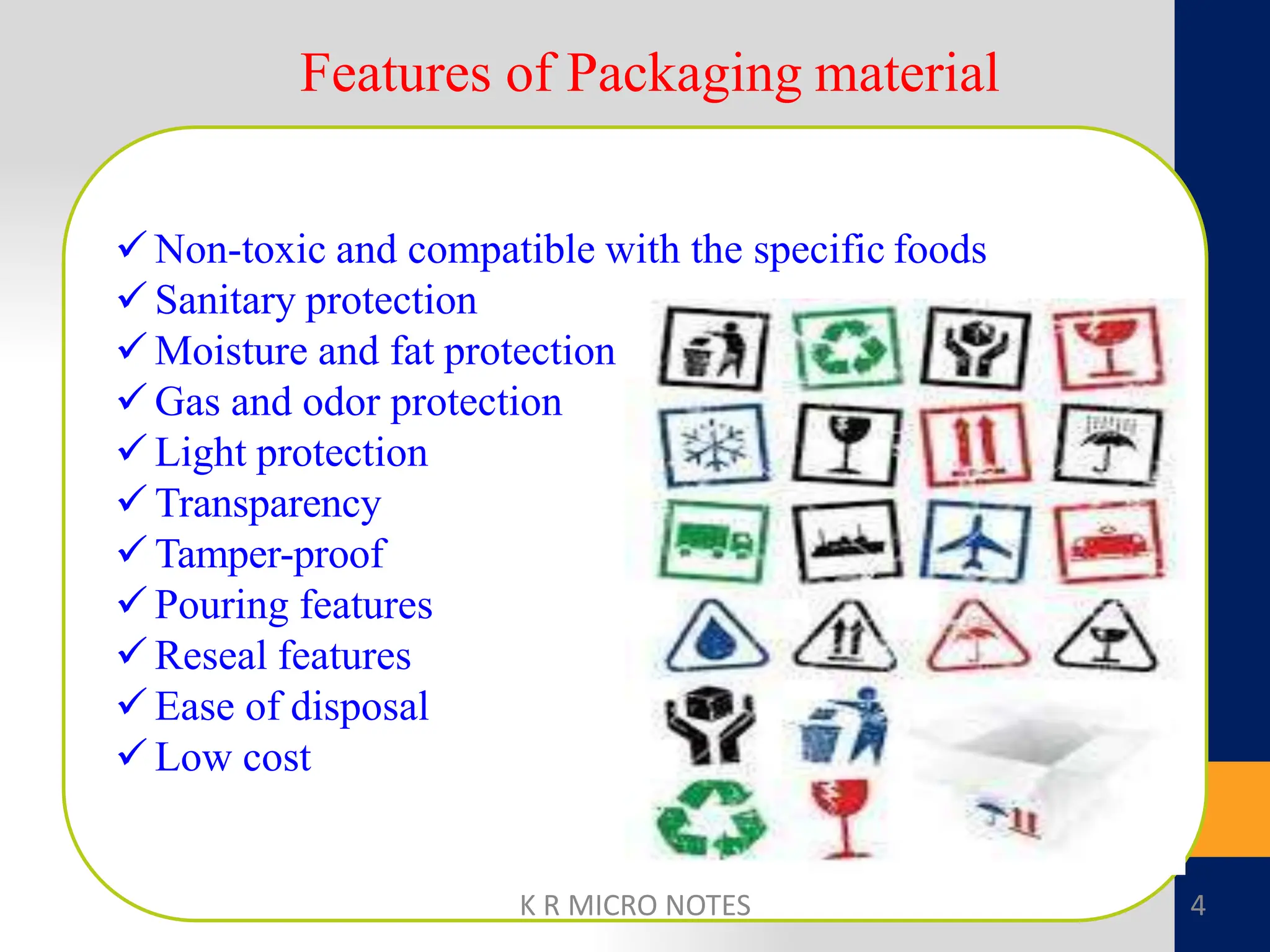 Types of Food packaging materials .pptx