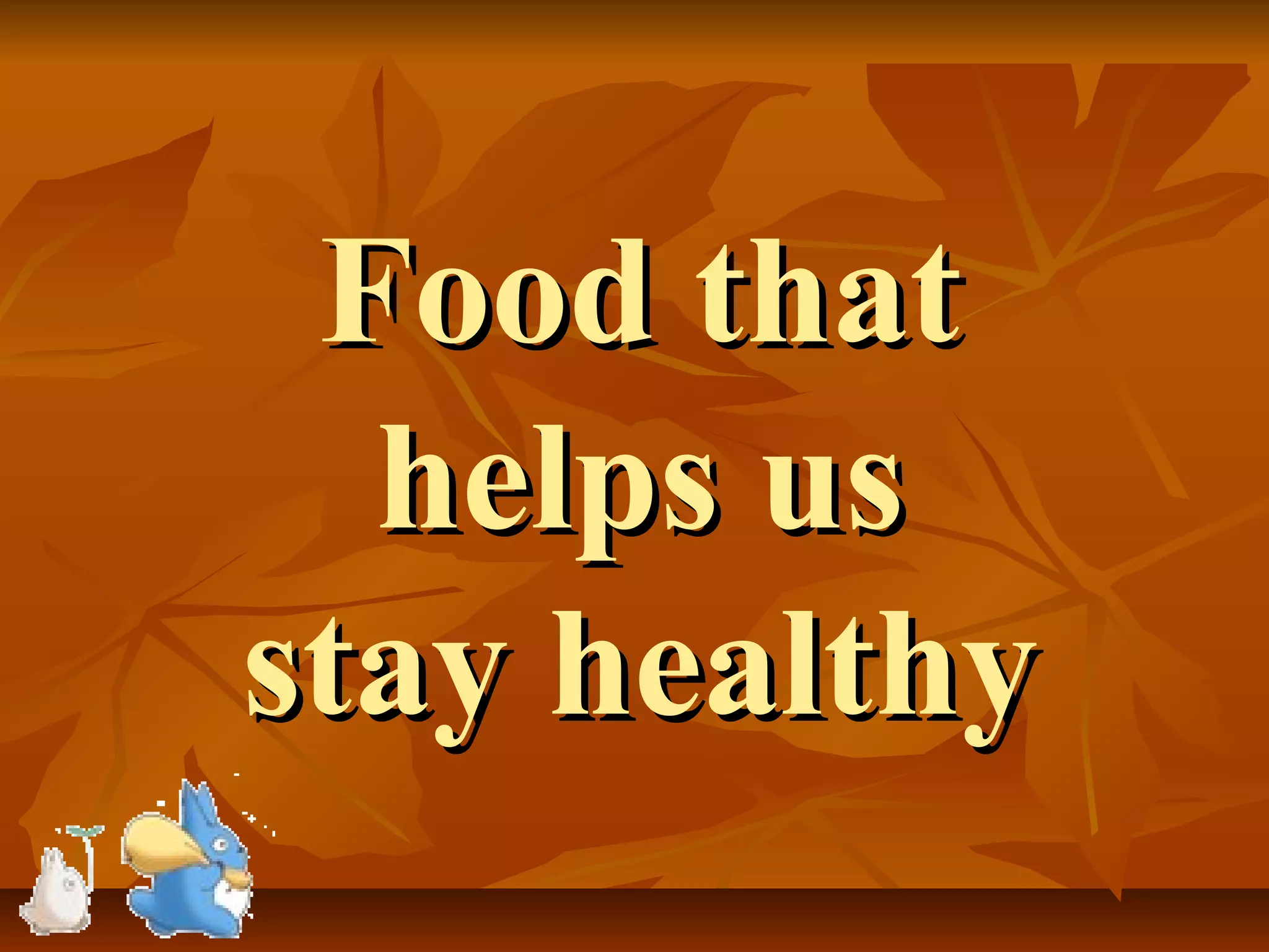 Types of foods | PPT