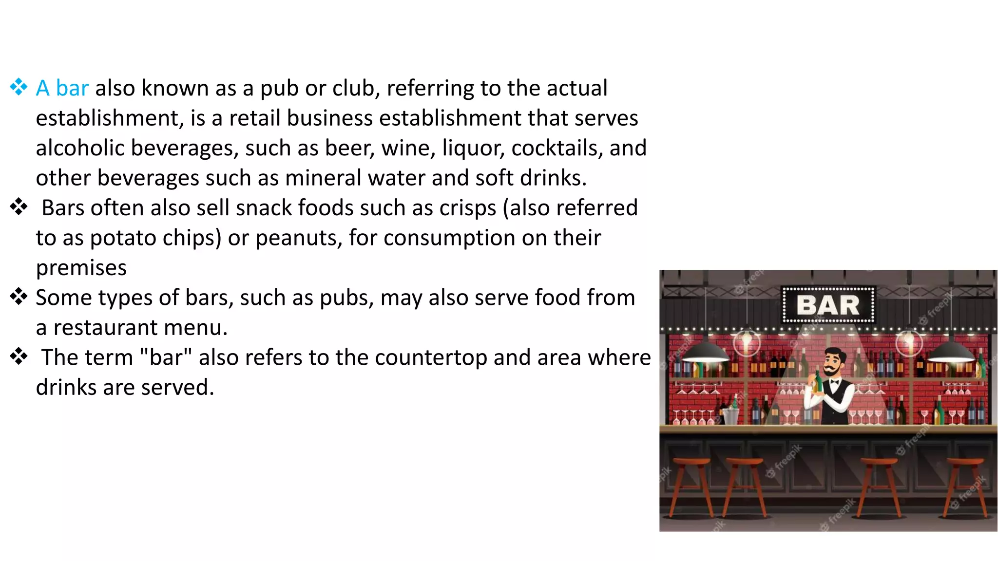 Types of food service establishments | PPTX