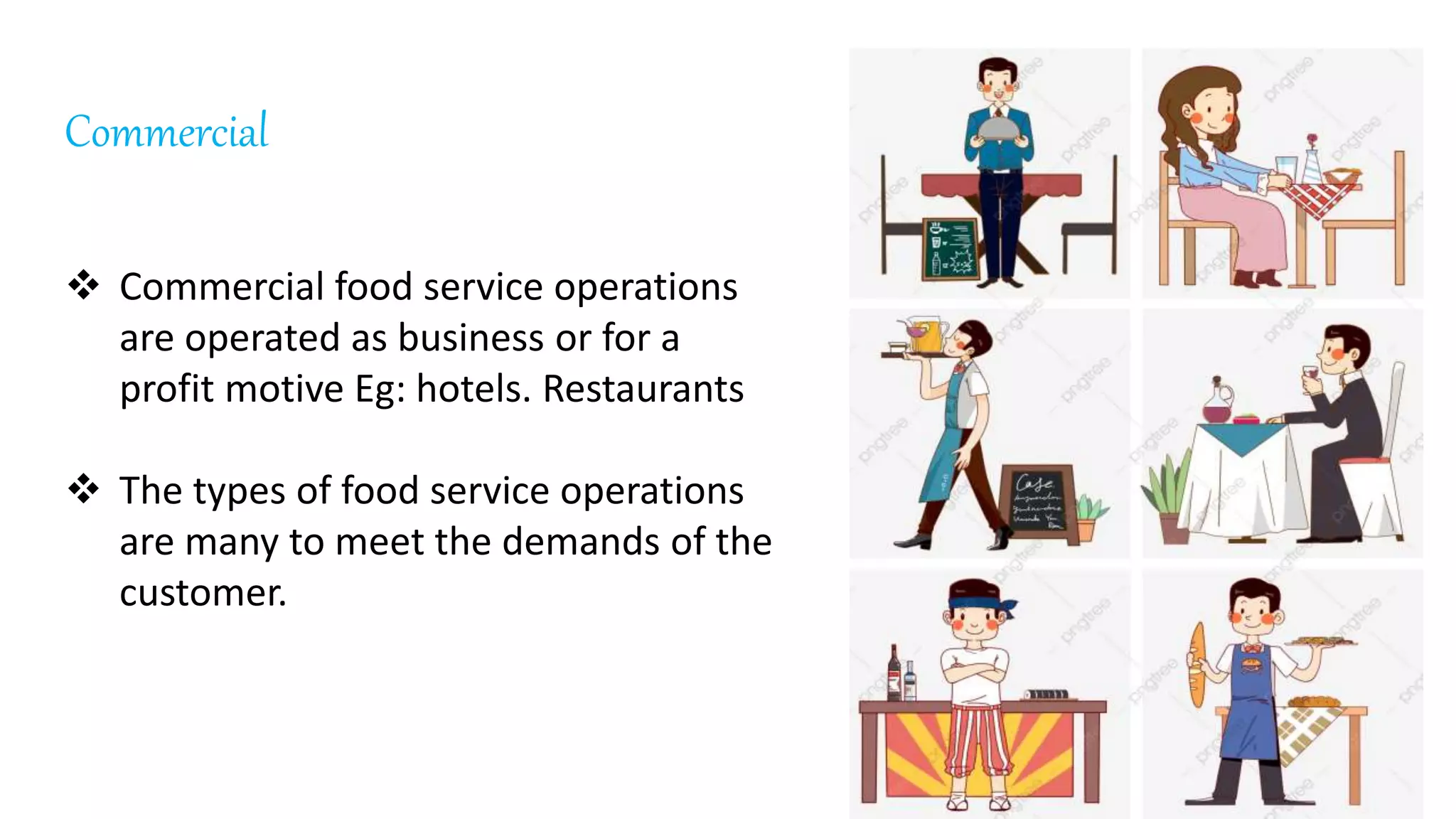 Types of food service establishments | PPTX