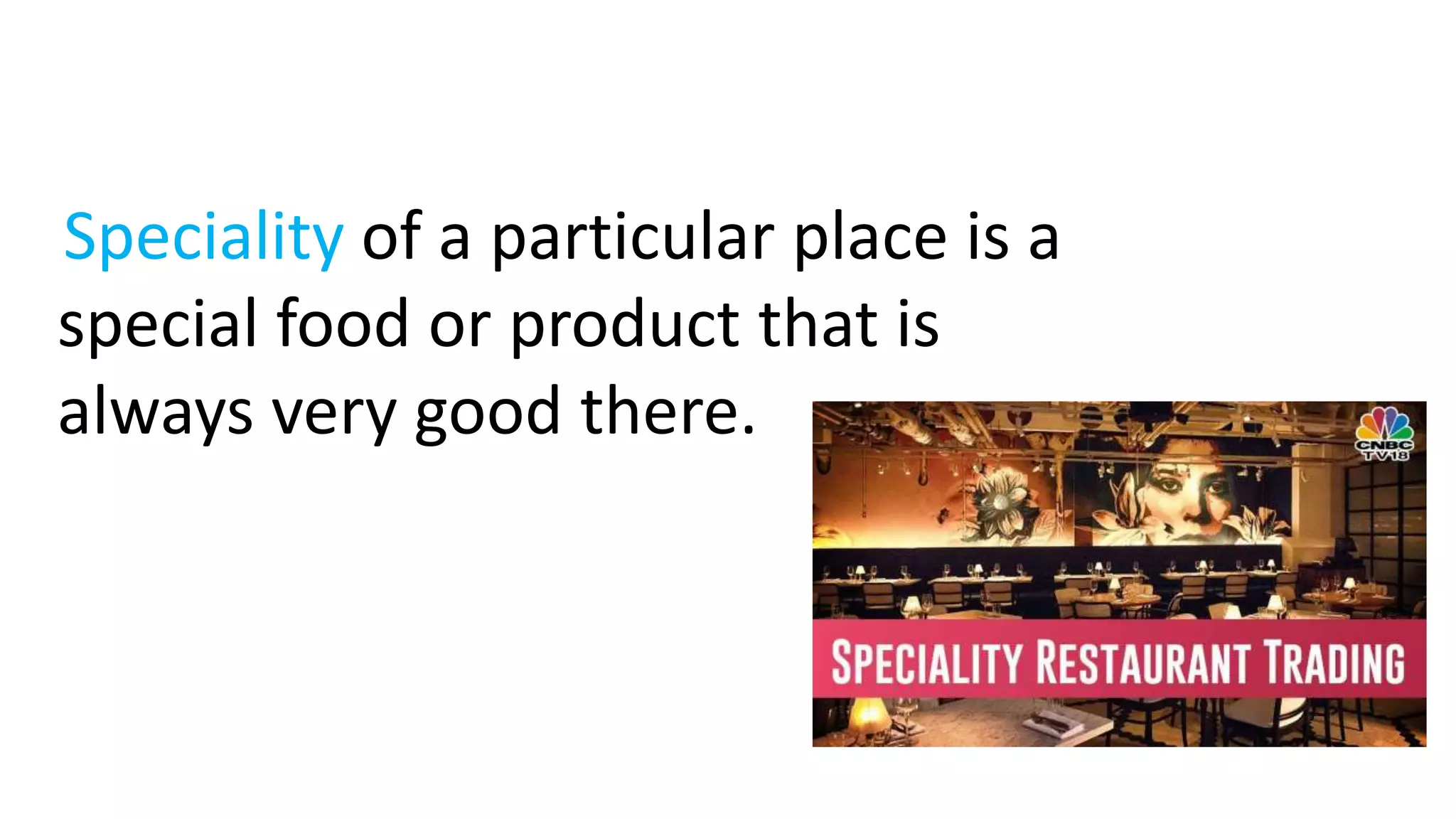 Types of food service establishments | PPTX