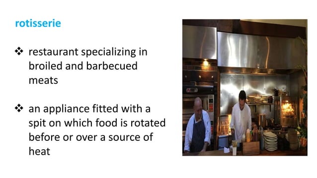 Types of food service establishments | PPTX