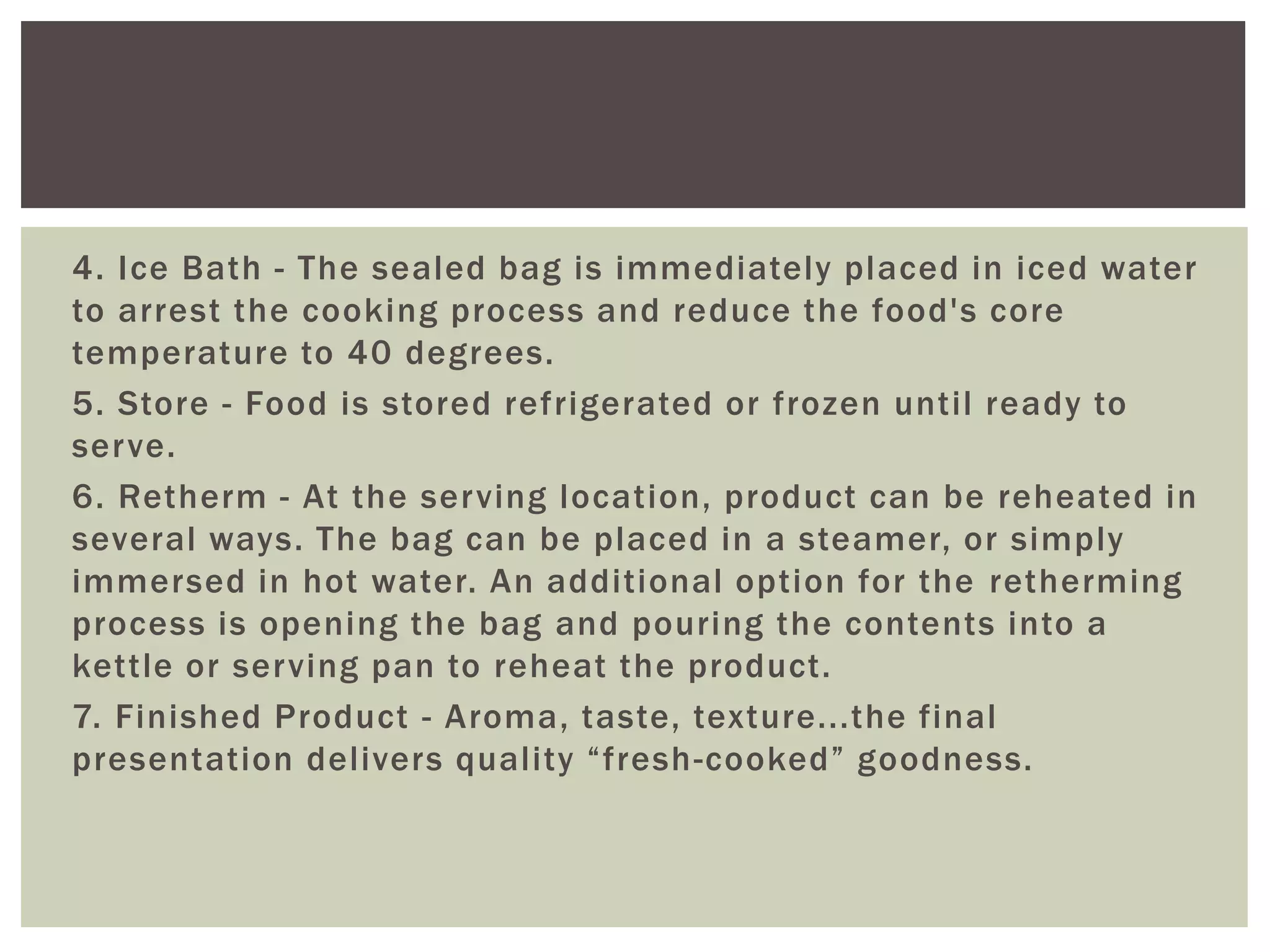 Types of Food Service System | PPTX