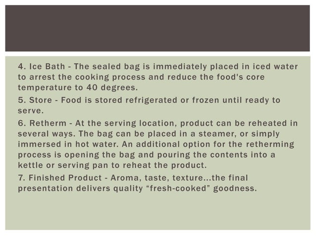 Types of Food Service System | PPTX