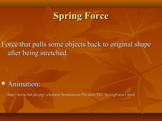 Types of force (physics) | PPT