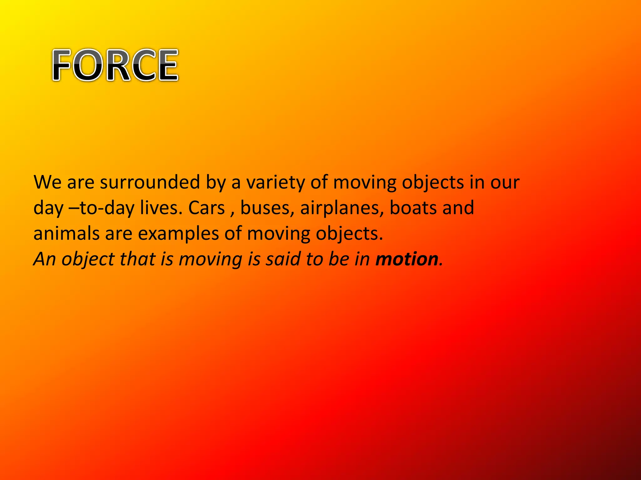 Types of forces | PPTX