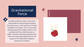 The Introduction of Gravity: Types of Forces .pptx