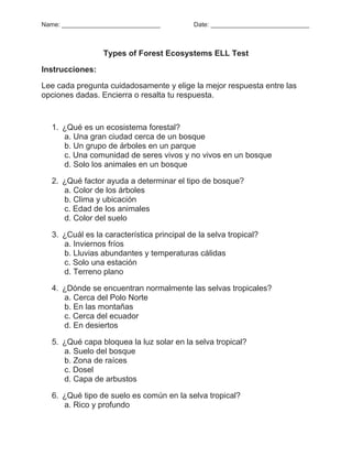 Tipos de ecosistemas TypesofForestEcosystemsELLAssessment-1.docx