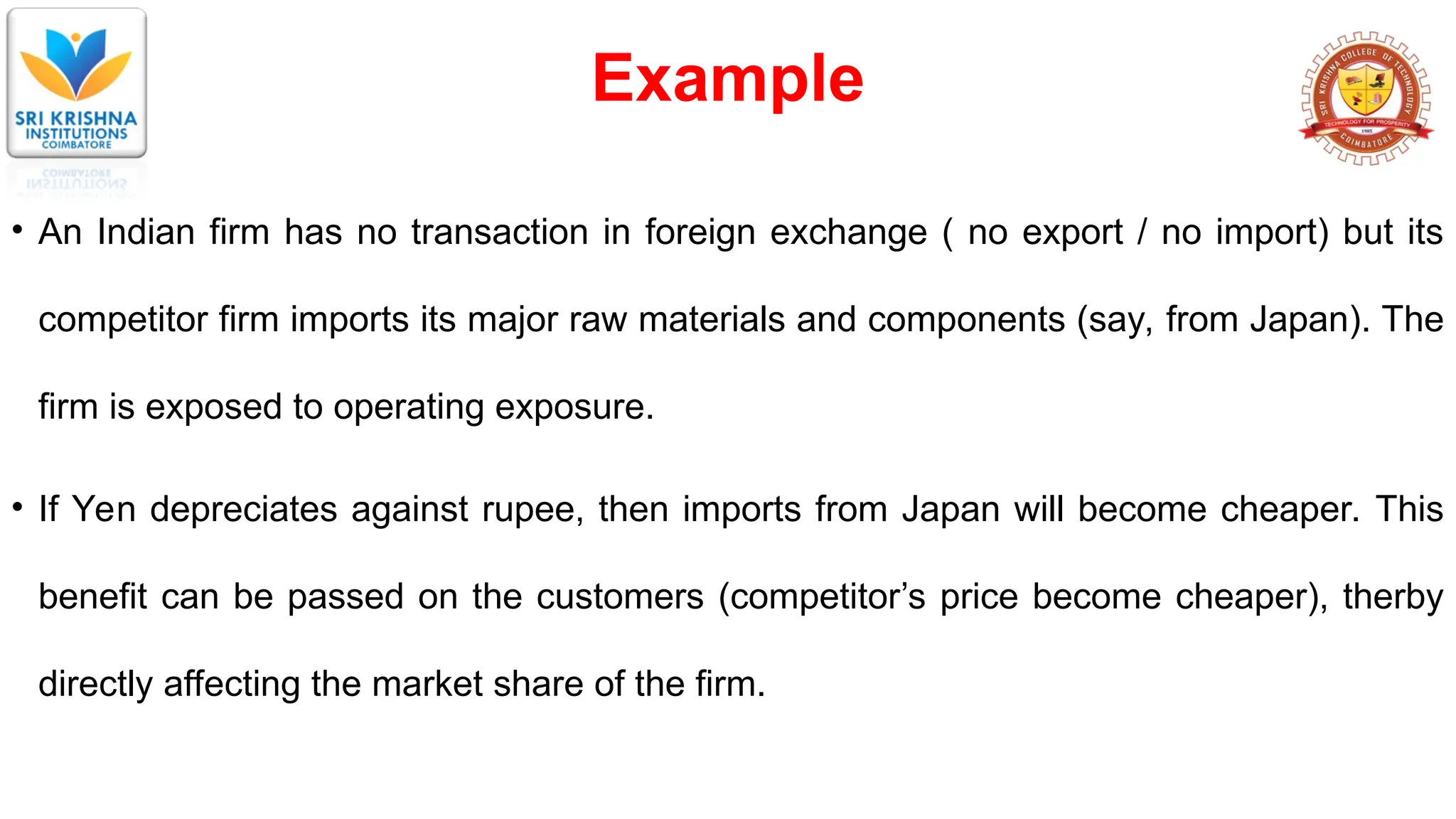Types of foreign exchange exposure and calculation of exposure | PPT