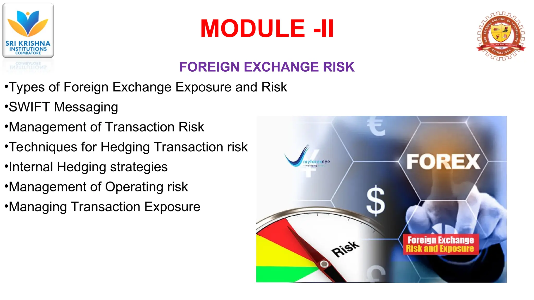 Types of foreign exchange exposure and calculation of exposure | PPT
