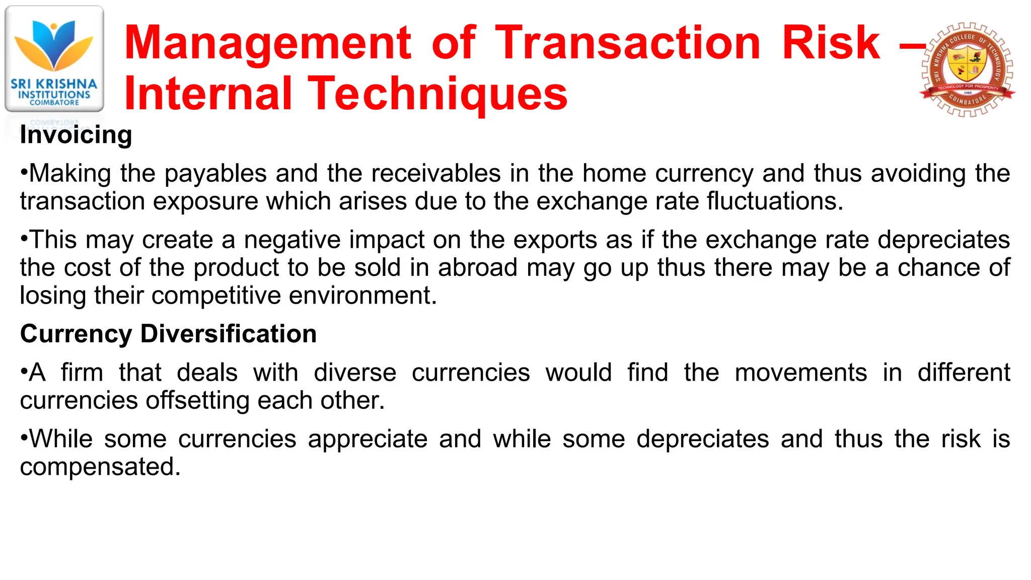 Types of foreign exchange exposure and calculation of exposure | PPT