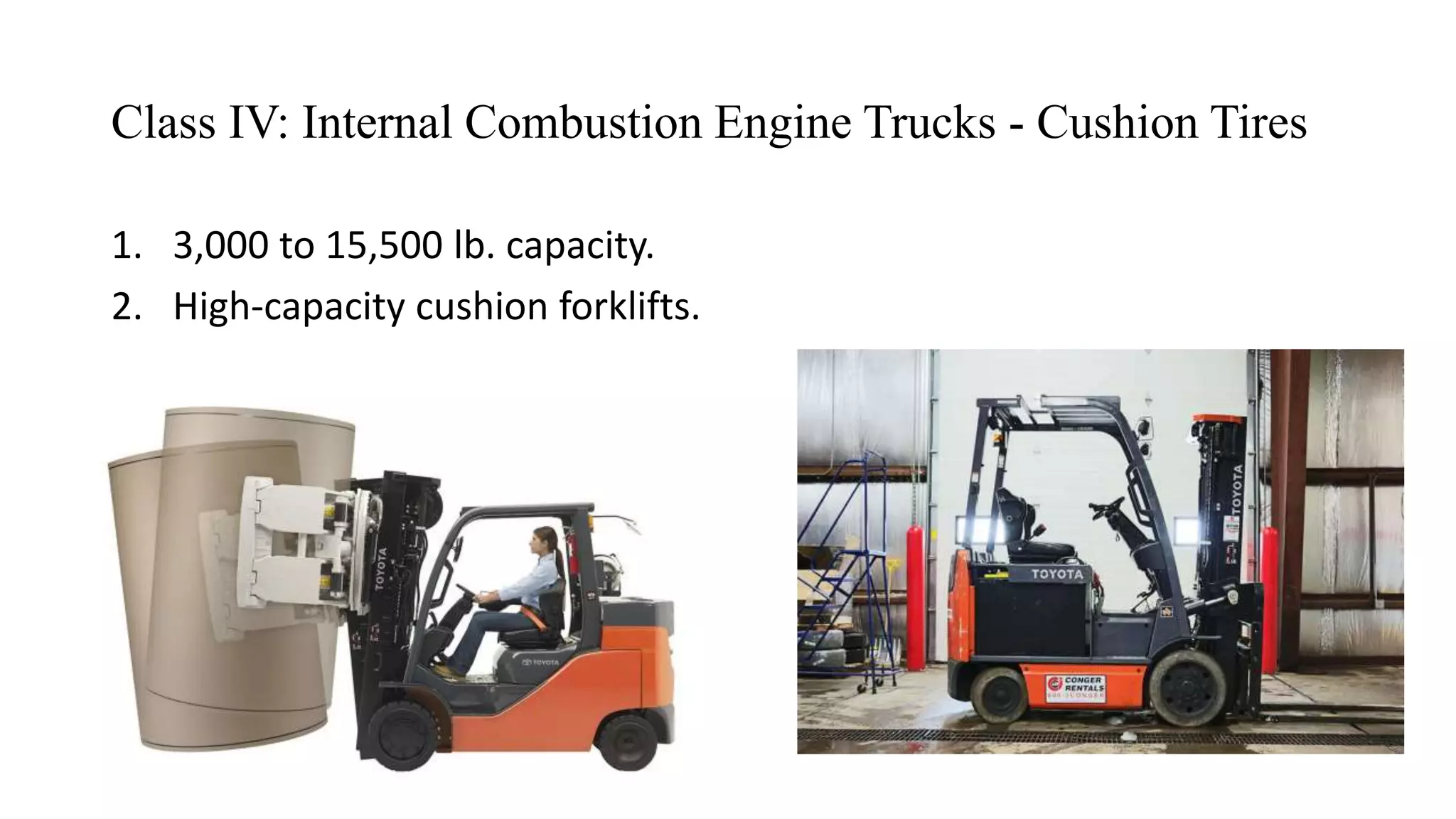 Types of forklifts | PPTX