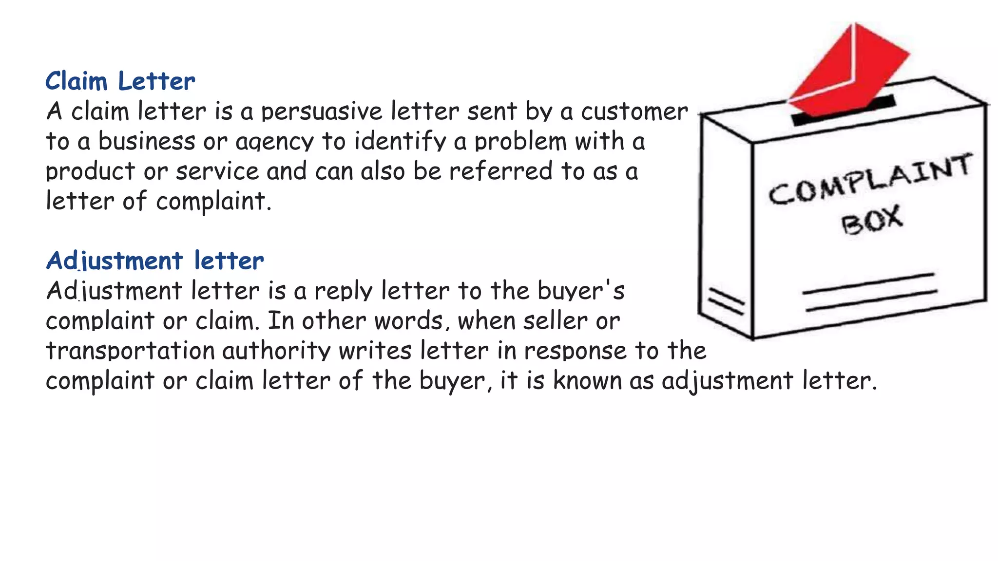 Types of formal letter | PPTX
