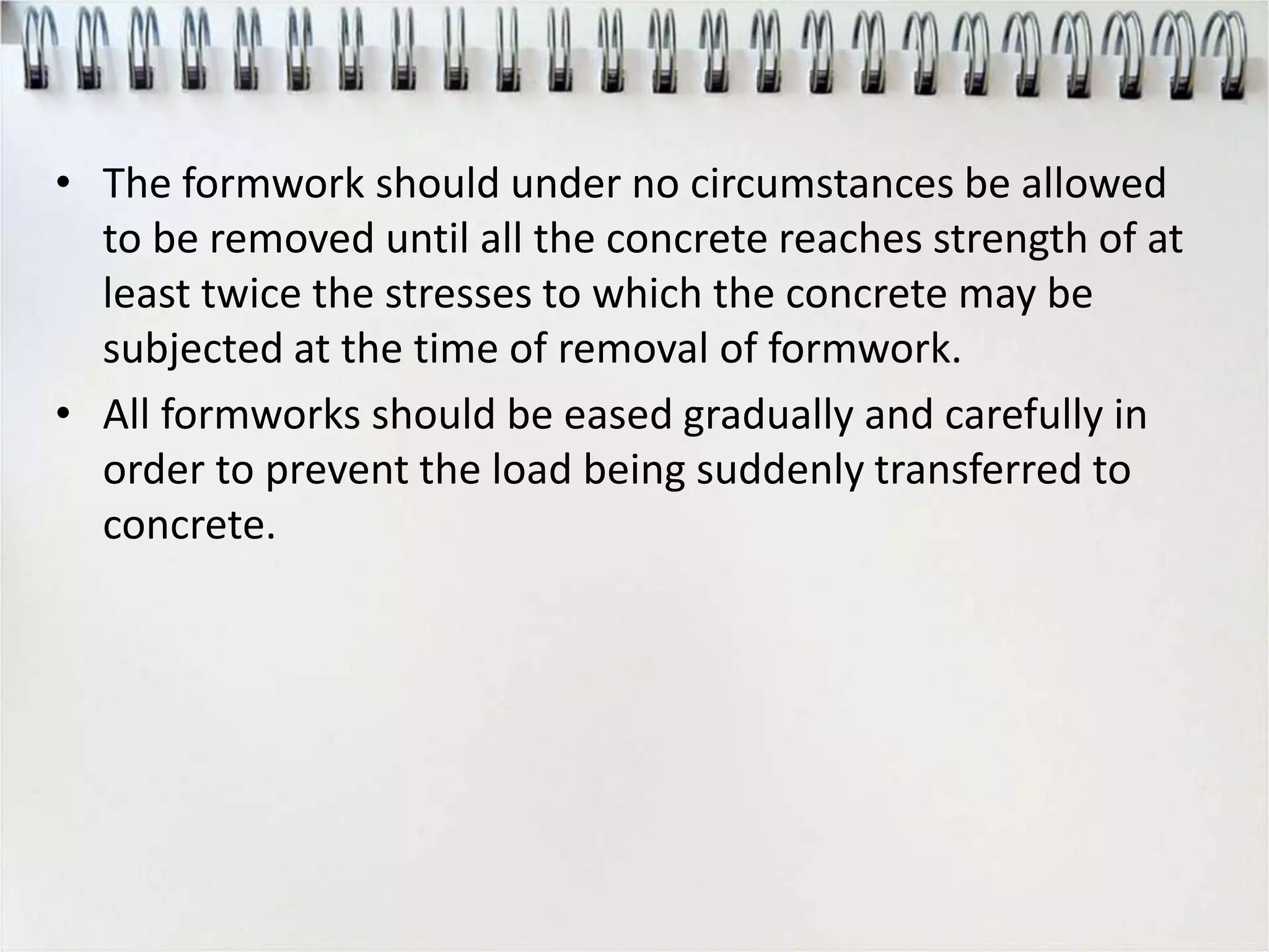 Types of formwork | PPTX