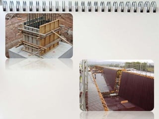 Types of formwork | PPTX