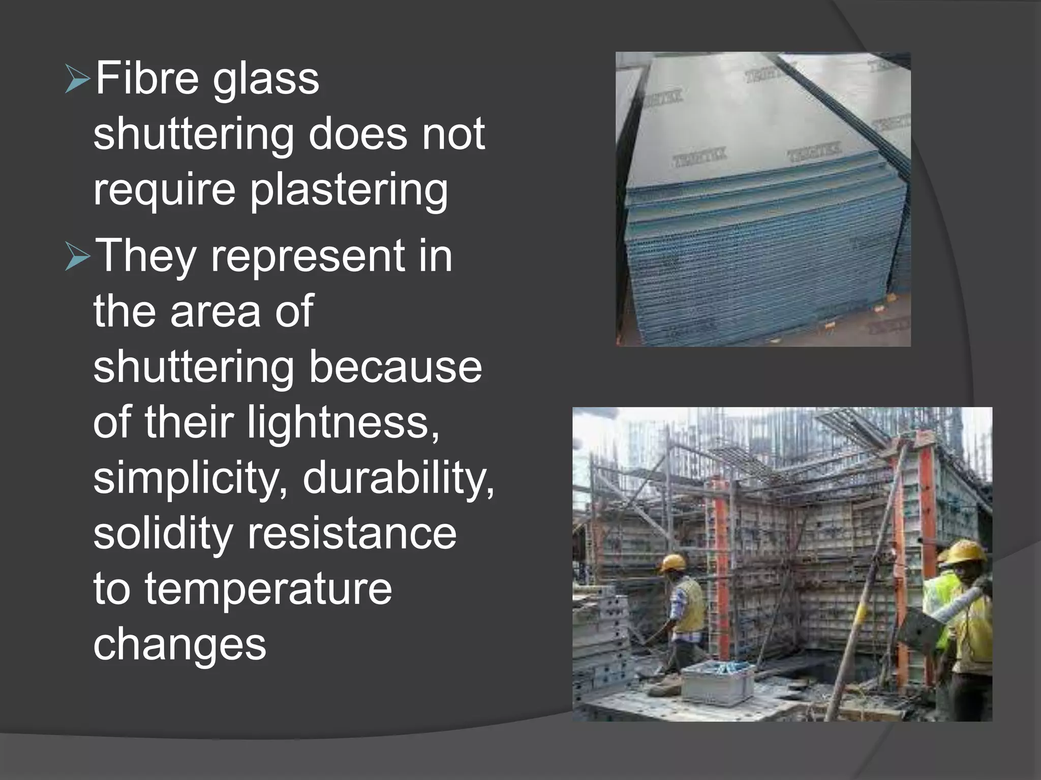 Types of modern construction formwork | PPTX