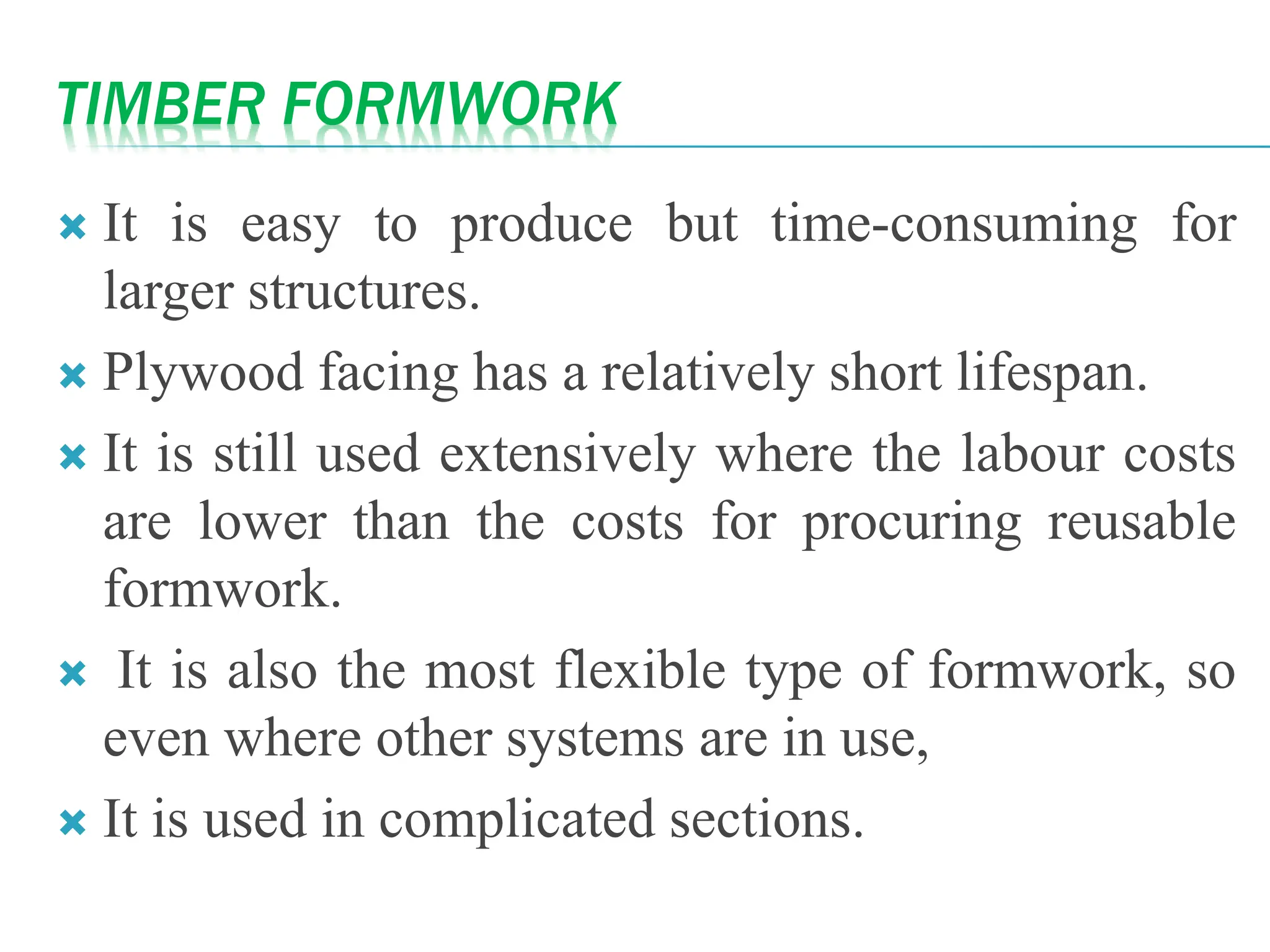 Types of Formwork, Construction & Materials.pptx
