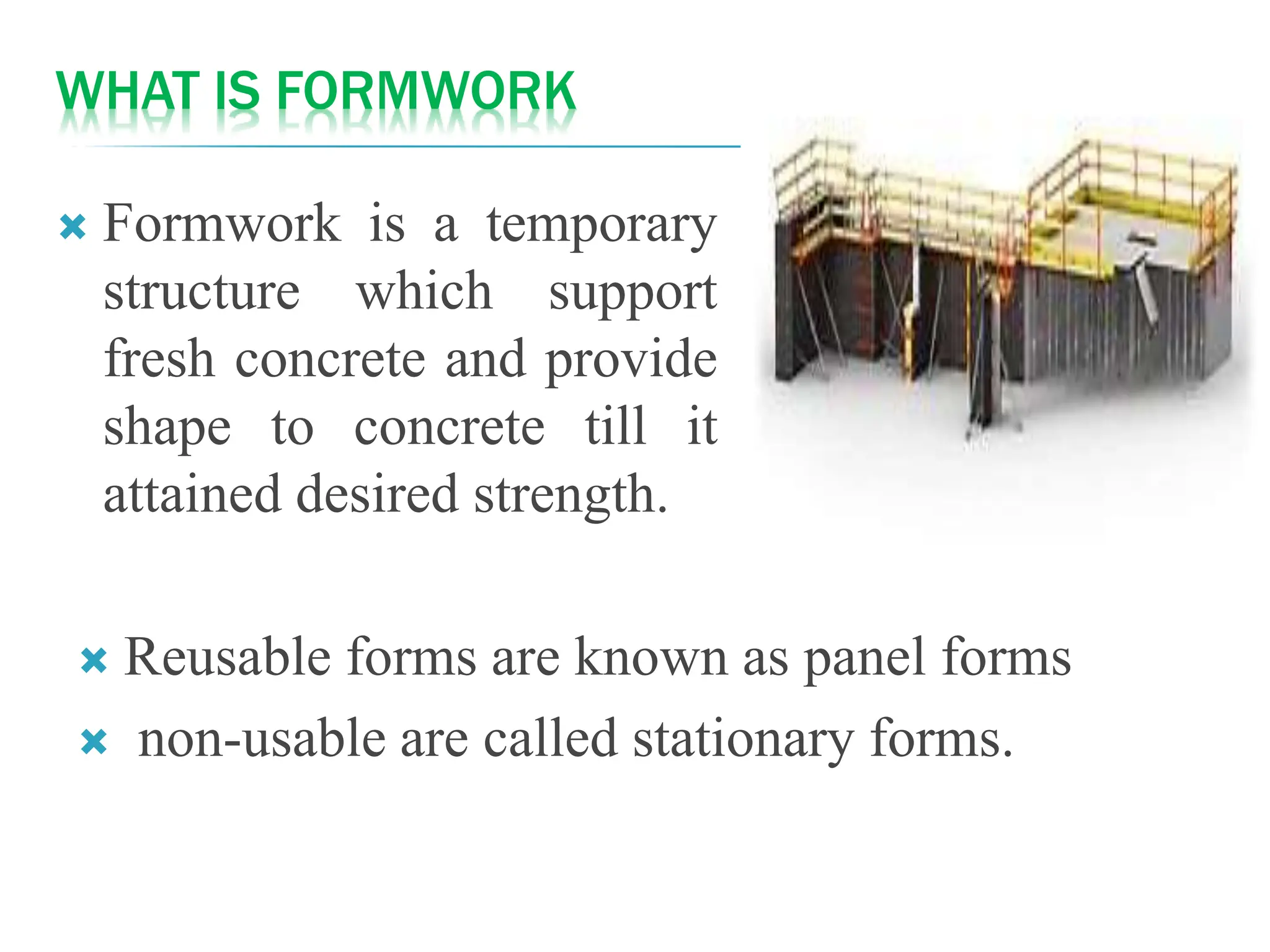 Types of Formwork, Construction & Materials.pptx